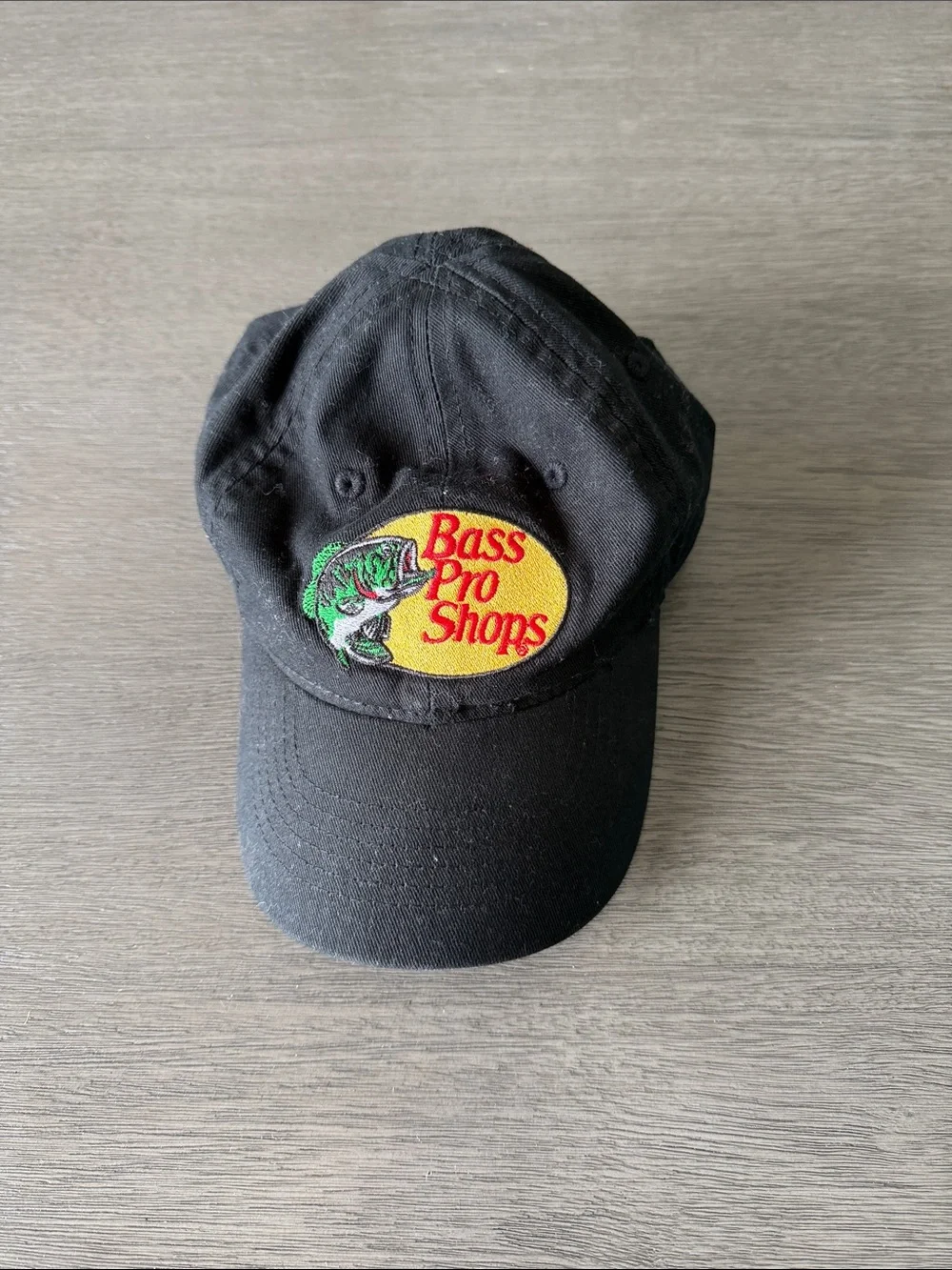 Bass Pro Shops | Accessories | Bass Pro Shops Black Cap With Yellow ...